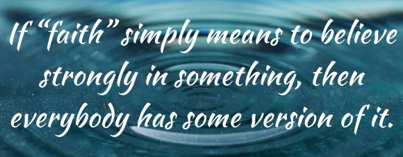 Faith ~ A Divine Distinction | Gallagher's Pen